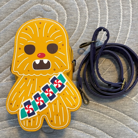 Loungefly | Bags | Loungefly Chewbacca Mini Bag Yellow And Blue | Poshmark